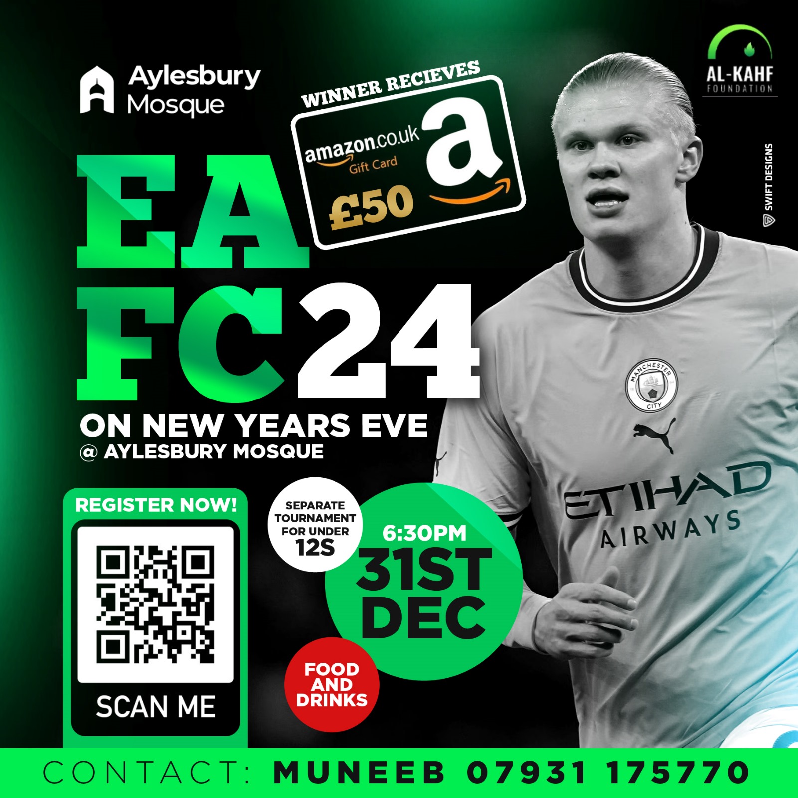 EA FC 24 Tournament (PS5) – Al-Kahf Foundation