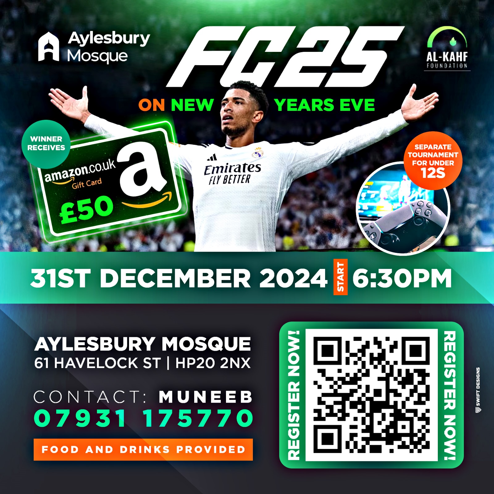 EA FC 25 Tournament (PS5) – Al-Kahf Foundation