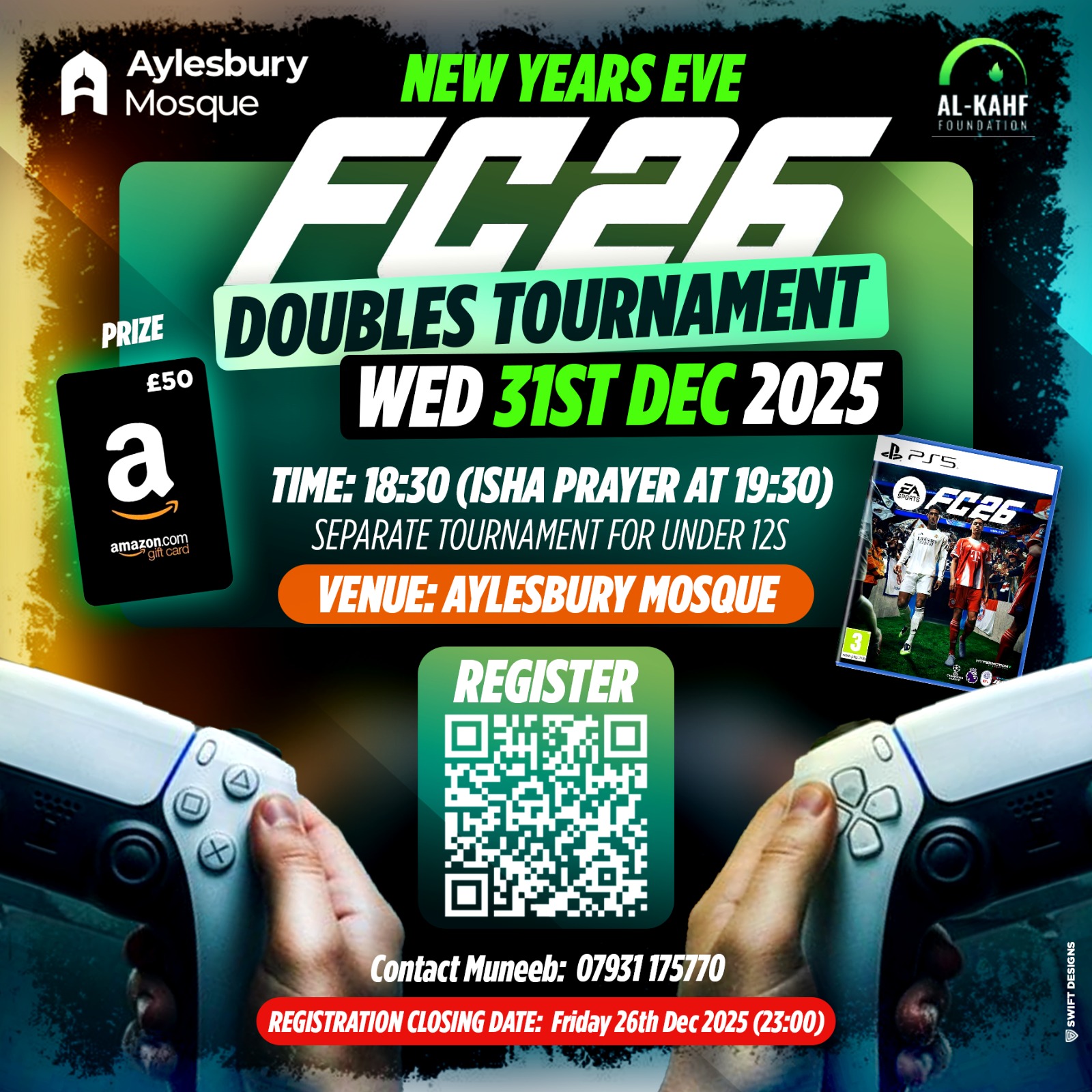 EA FC 26 Tournament (PS5) – Al-Kahf Foundation